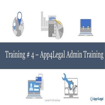 App4Legal Admin Training | PDF