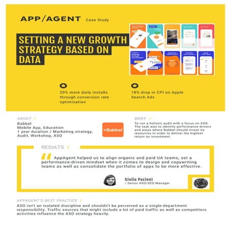 Mobile App Growth Case Study: Babbel | PDF