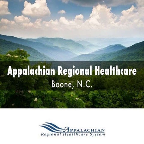 Appalachian Regional Healthcare System | PPTX