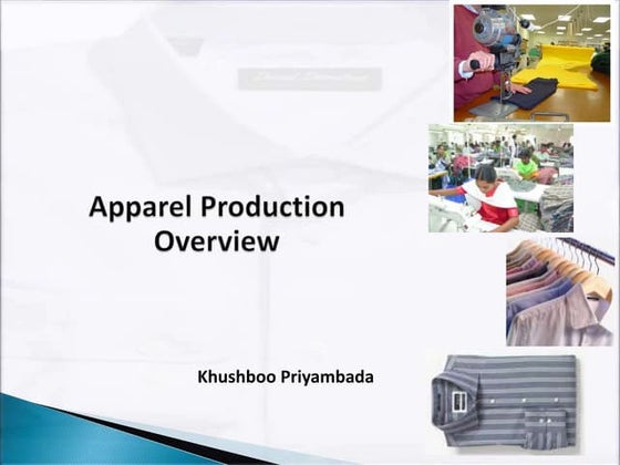 Apparel finishing process (folding and packaging) | PDF