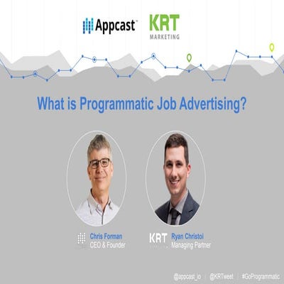 [Webinar] What is Programmatic Job Advertising? | PPT