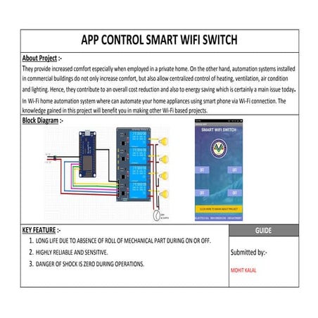 App control smart wifi switch | PPT