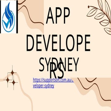 Top App Developers in Sydney | Expert Mobile & Web Development Services | PPT