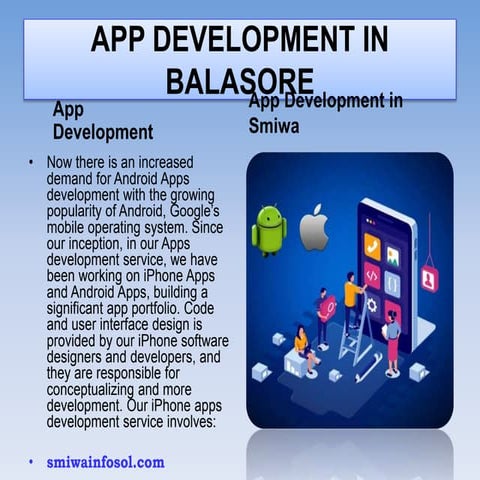 App Development in Balasore | PPTX