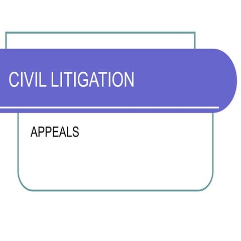 CIVIL .....................................APPEALS.ppt