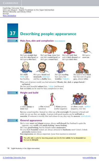 describing physical appearance | PDF