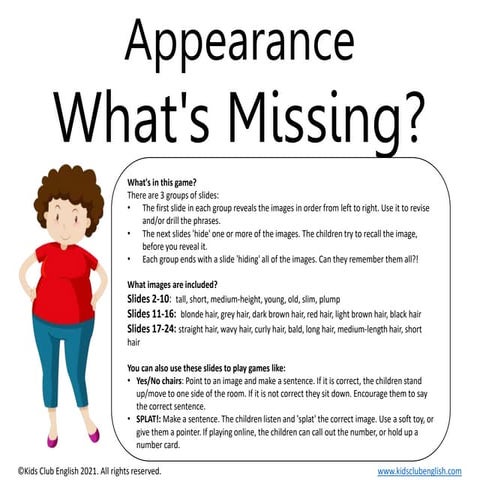 Appearance-Whats-Missing-Powerpoint-games.pptx
