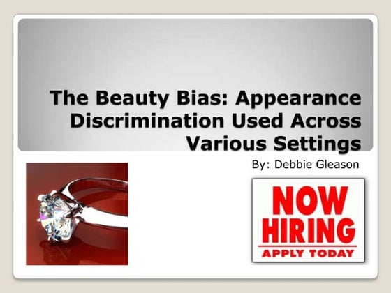 Discrimination PPT | PPTX