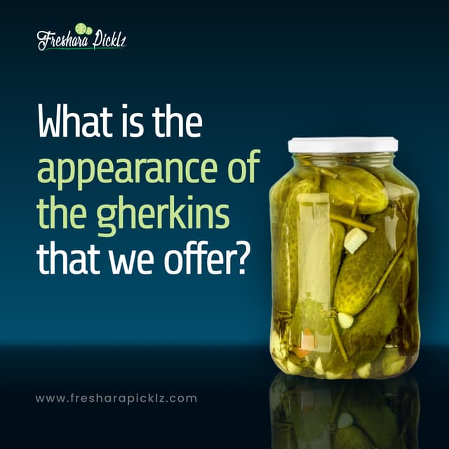 Appearance of the Gherkins | PDF