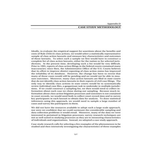 Appendic case study methodology | PDF