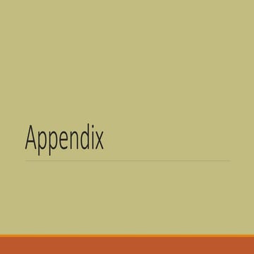 Appendicitis | PPTX
