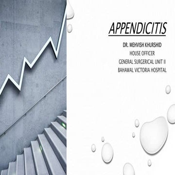 Appendicitis | PPT