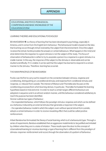 Behaviorist Theory by Pavlov and Skinner.pptx