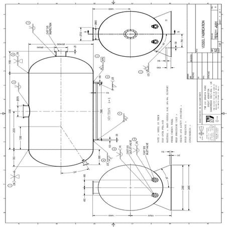 Appendix 6 tes2115 a001 vessel fabrication a3 | PDF