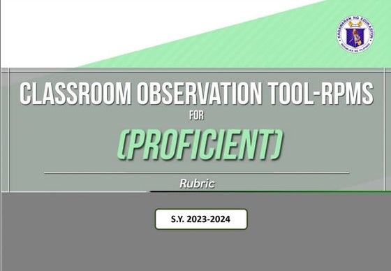 Rubric sa pagsulat ng tula | DOCX