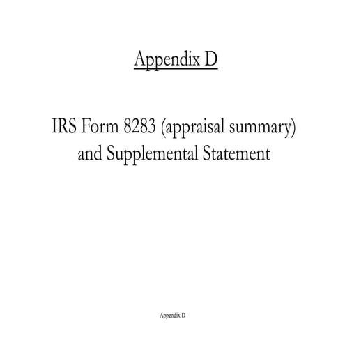 Appendix d | PPT