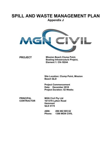 Environmental control measures | DOC