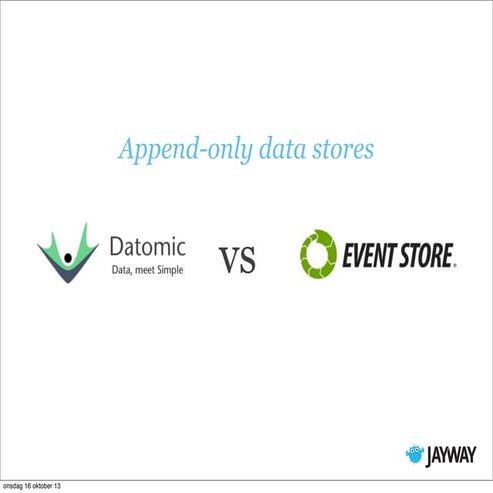 Append Only Data Stores Pdf Web Development Internet 4118
