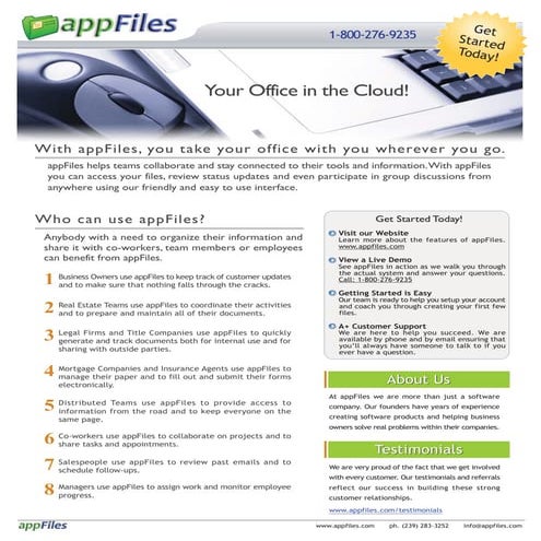 App Files Brochure | PDF | Computer Software and Applications | Computing