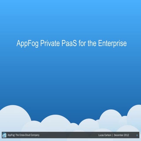 Appfog inc