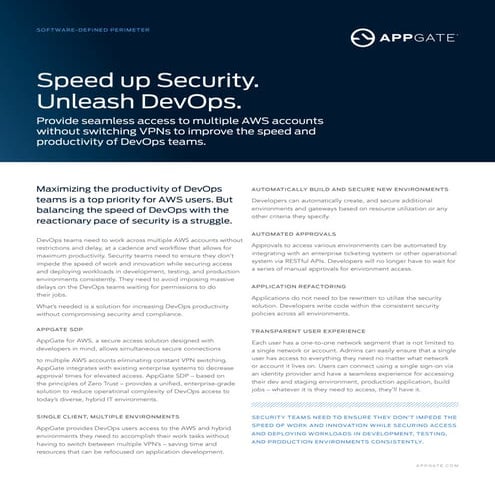App gate sdp_use_case_secure_devops | PDF | Cloud Computing | Internet
