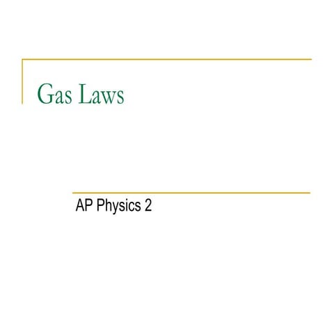 Ap physics 2_-_gas_laws | PPT