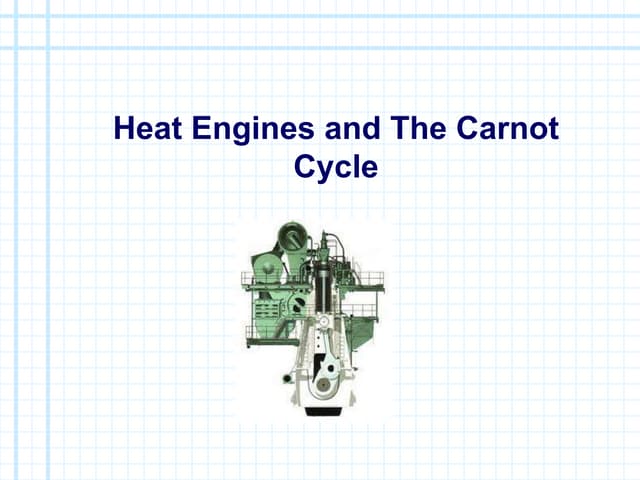 Carnot cycle | PPTX