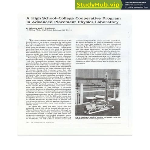 AP Physics Lab | PDF