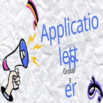 APPICATION LATTER FOR YOUR ENGLISH CLASS | PPTX