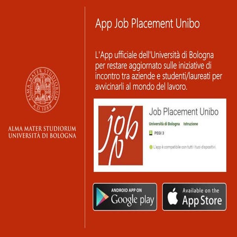 App job placement unibo | PPSX | Careers