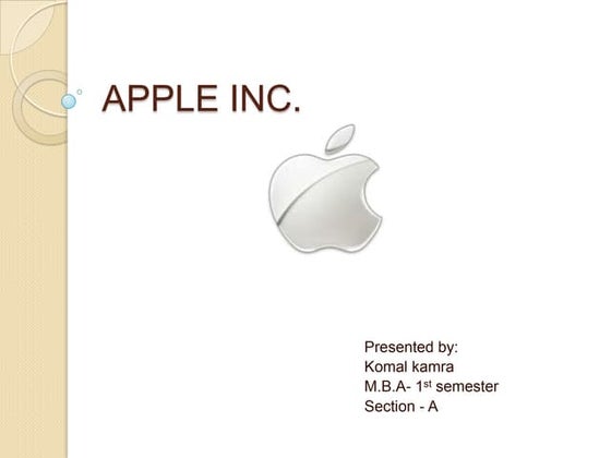 Apple's Brand and Identity | PPT