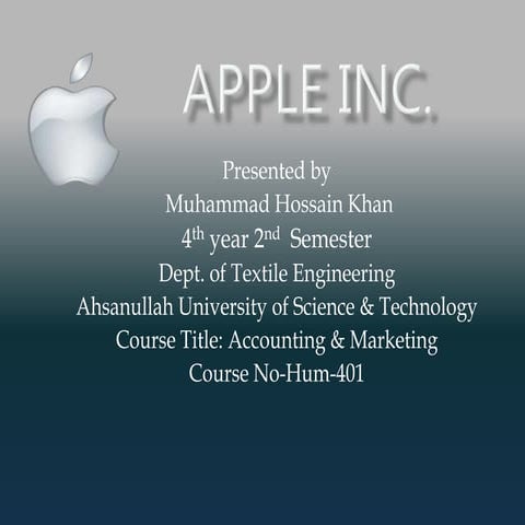 Apple Inc. | PPTX