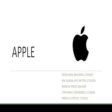 Apple | PPT