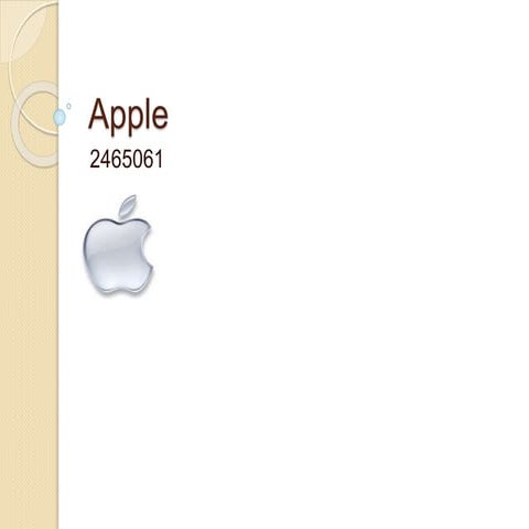 Apple | PPT
