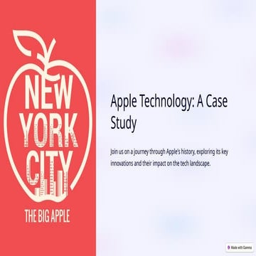 Apple-Technology-A-Case-Study (all about technology ppt) | PPTX