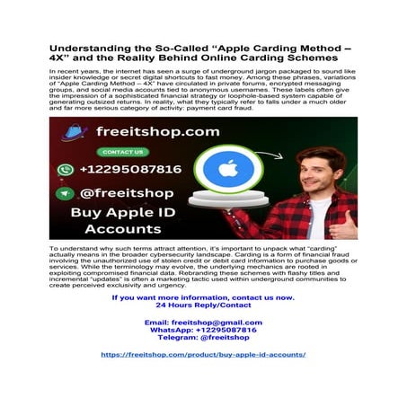 All about carding | PPTX
