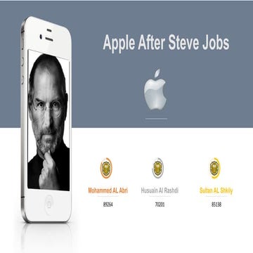 Apple After Steve Jobs | PDF