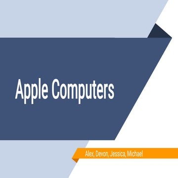 Apple Computers | PPTX