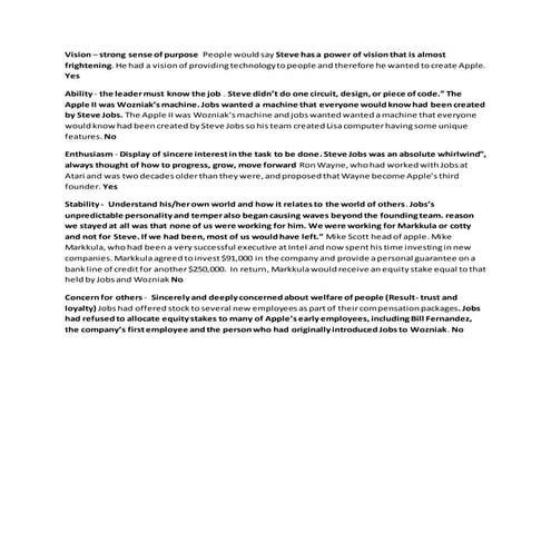 Apple core | DOCX