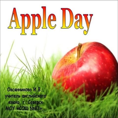 Apple day | PPT