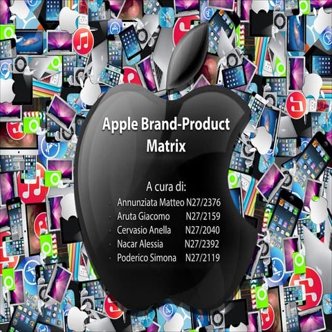 Apple Brand Product Matrix | PDF