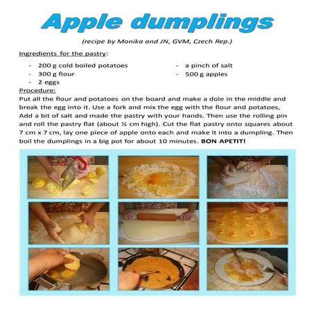 Apple dumplings | PDF