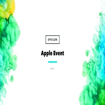Apple Event Recap | PDF