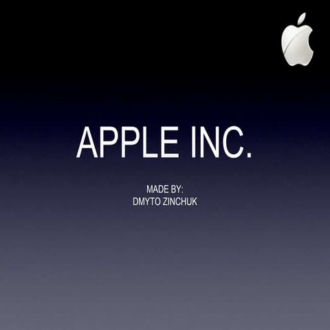 Apple inc | PPTX