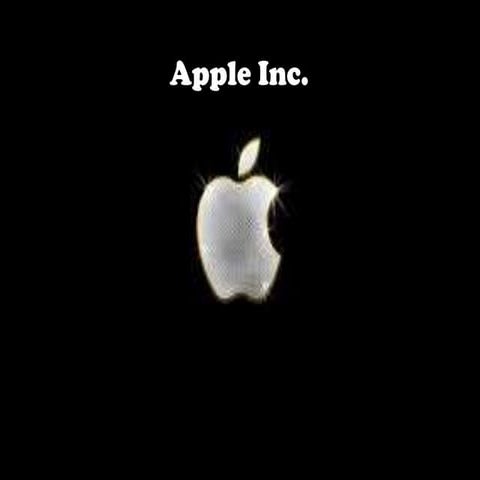 Apple inc | PPT