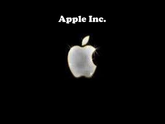 Apple, product mix | PPT