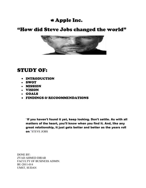 PR Case Study: Steve Jobs' health | PPT