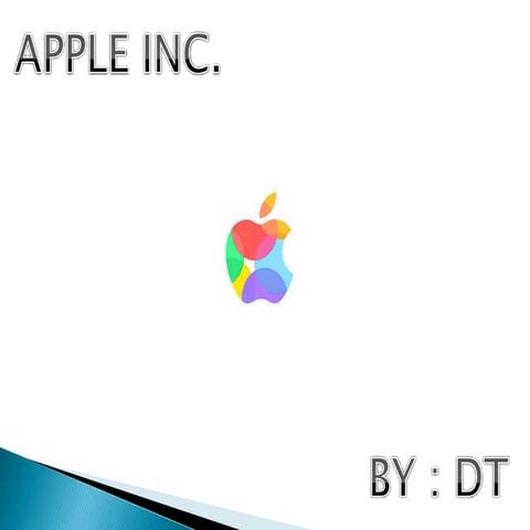 Apple inc. | PPTX