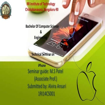Apple iphone | PPT