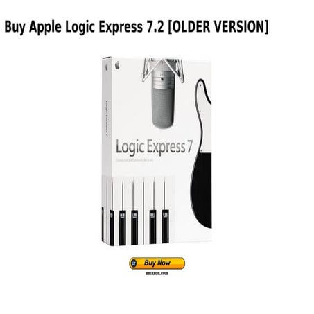 Apple logic express 7.2 older version | PDF | Digital Audio | Computer Software and Applications